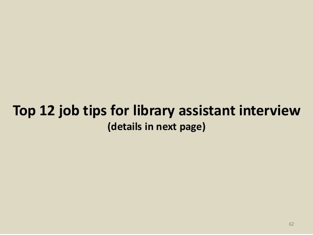 Top 52 library Assistant Interview Questions And Answers Pdf top-52-library-assistant-interview-questions-and-answers-pdf