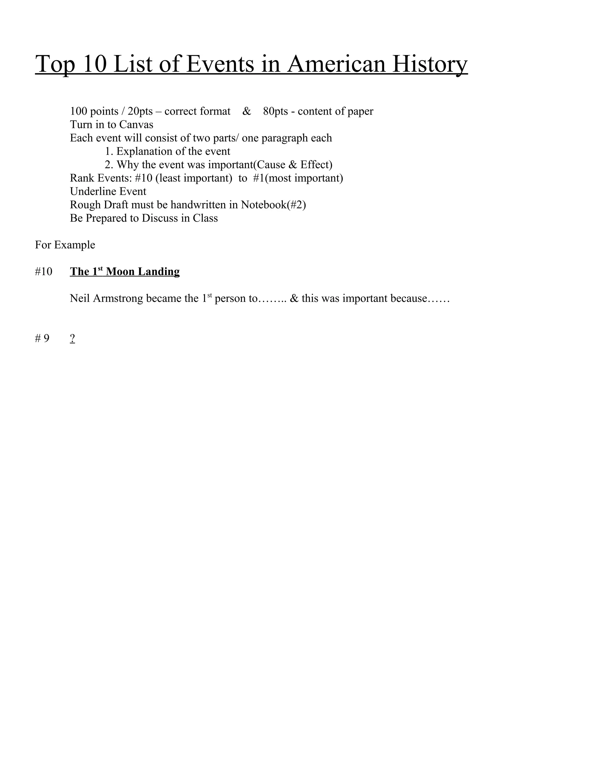 Top 10 list (1) | DOC