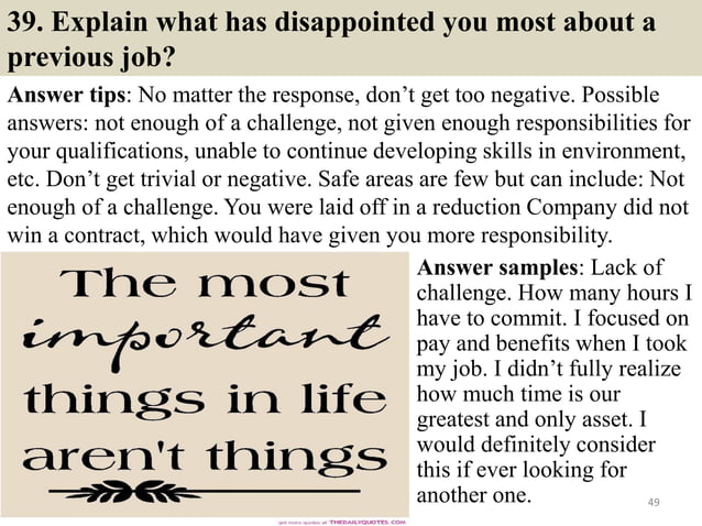 88 marine interview questions and answers | PDF | Resume Writing and ...