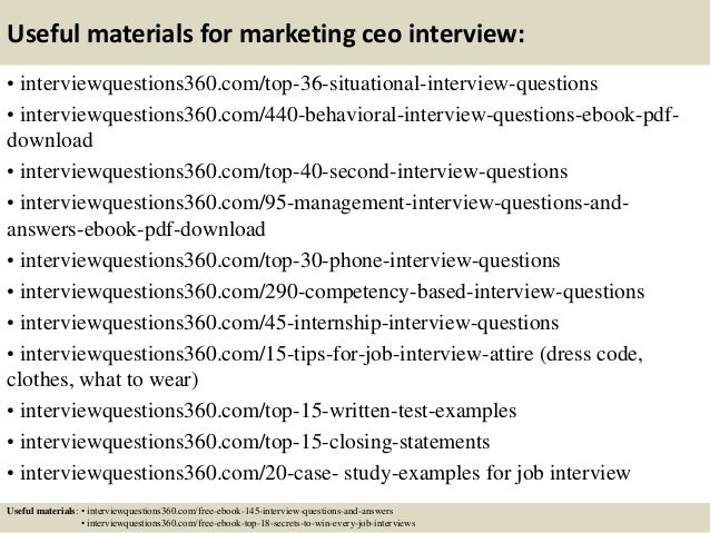 Top 10 Marketing Ceo Interview Questions And Answers top-10-marketing-ceo-interview-questions-and-answers