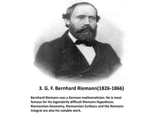 Top 10 Mathematician in History | PDF