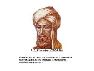 Top 10 Mathematician in History | PDF