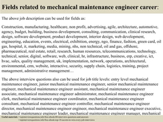 Top 10 mechanical maintenance engineer interview questions and answers ...
