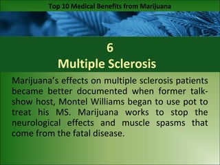 Top 10 medicinal_benefits_of_marijuana | PPS
