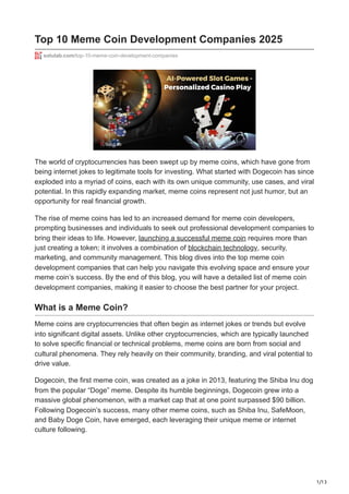 Top 10 Meme Coin Development Companies 2025.pdf