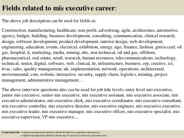Top 10 Mis Executive Interview Questions And Answers top-10-mis-executive-interview-questions-and-answers