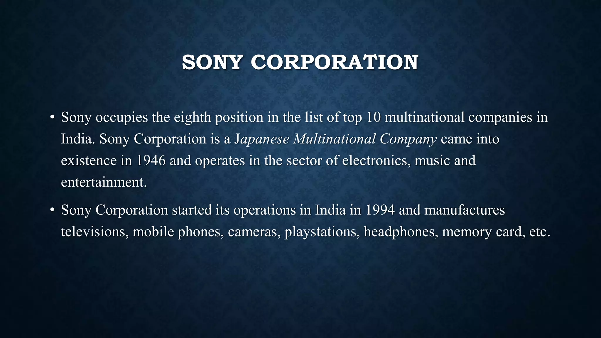 Top 10 multinational companies in india | PPTX
