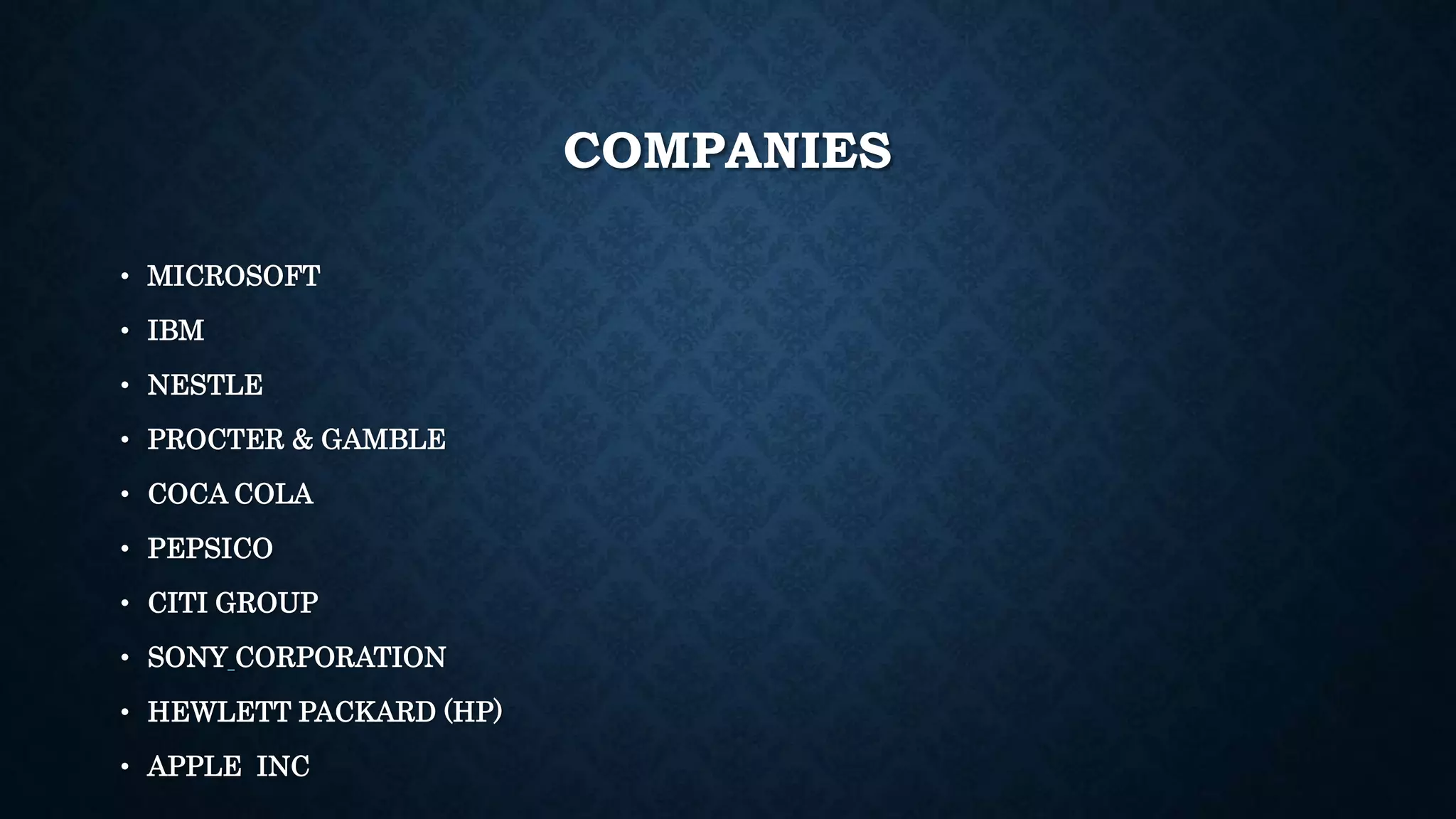 Top 10 multinational companies in india | PPTX