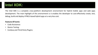 Best Interactive guide on Top 10 Mobile App Development Frameworks | PPTX