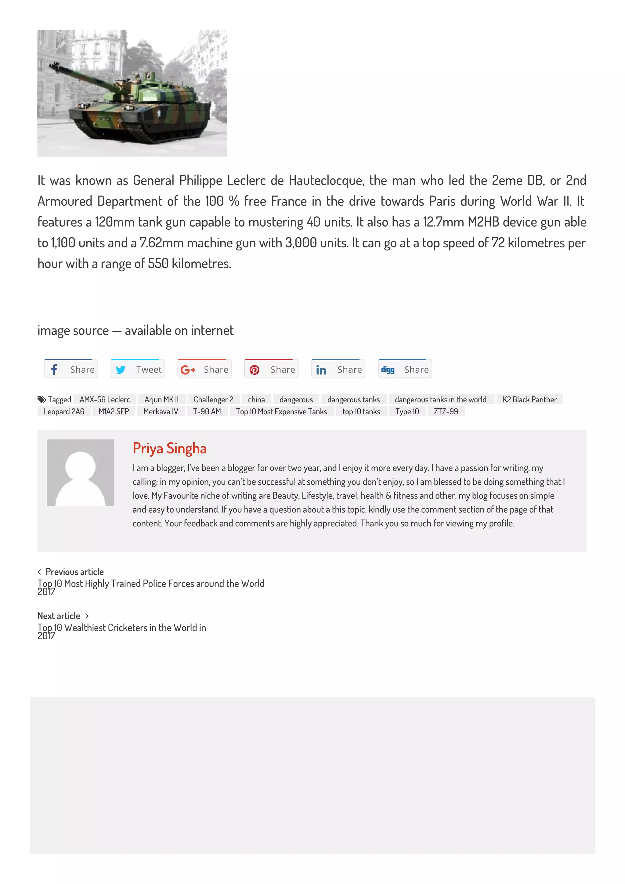 Top 10 most expensive tanks in the world | PDF