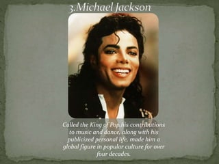 Top 10 most famous people | PPT