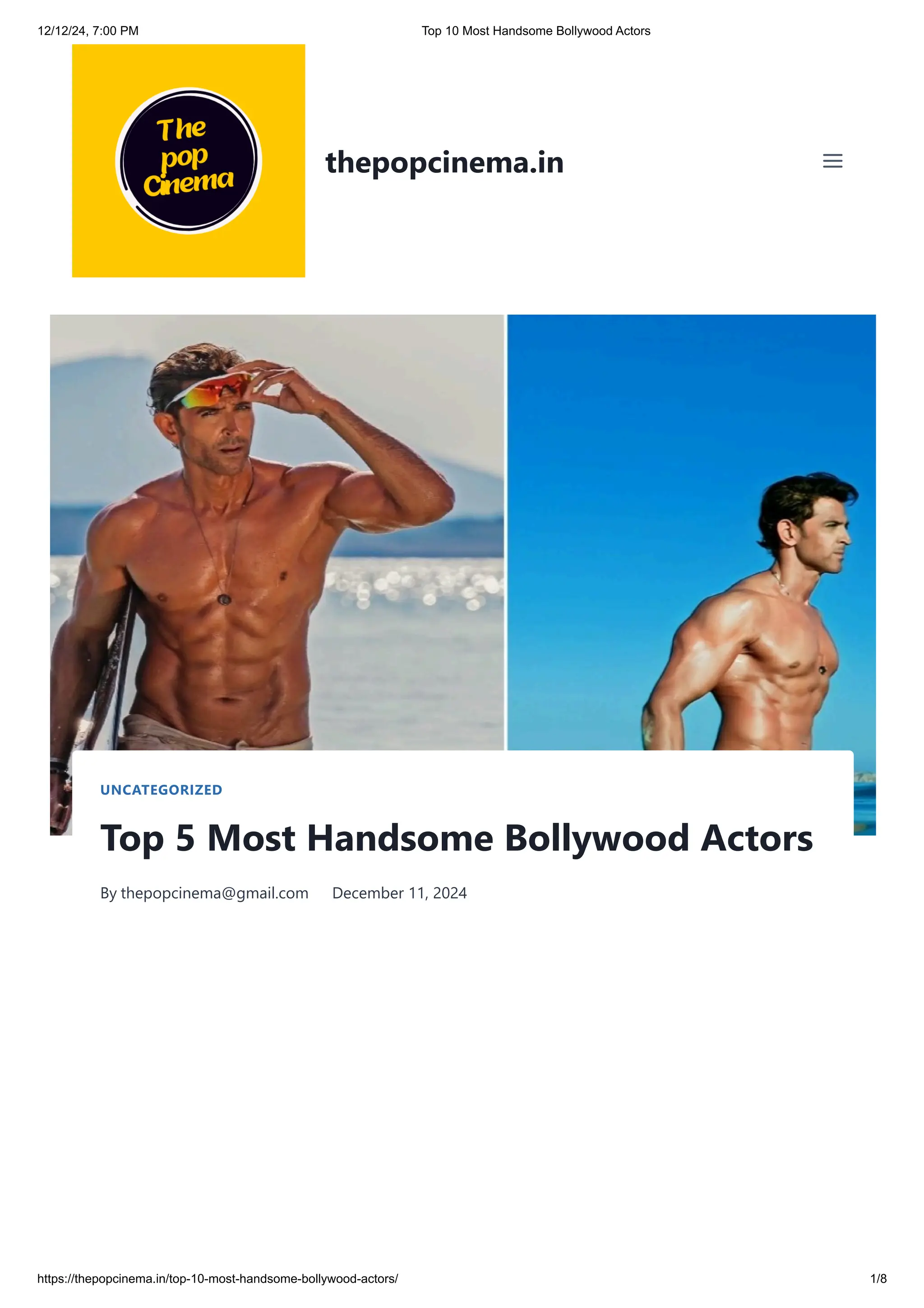 Top 10 Most Handsome Bollywood Actors.pdf