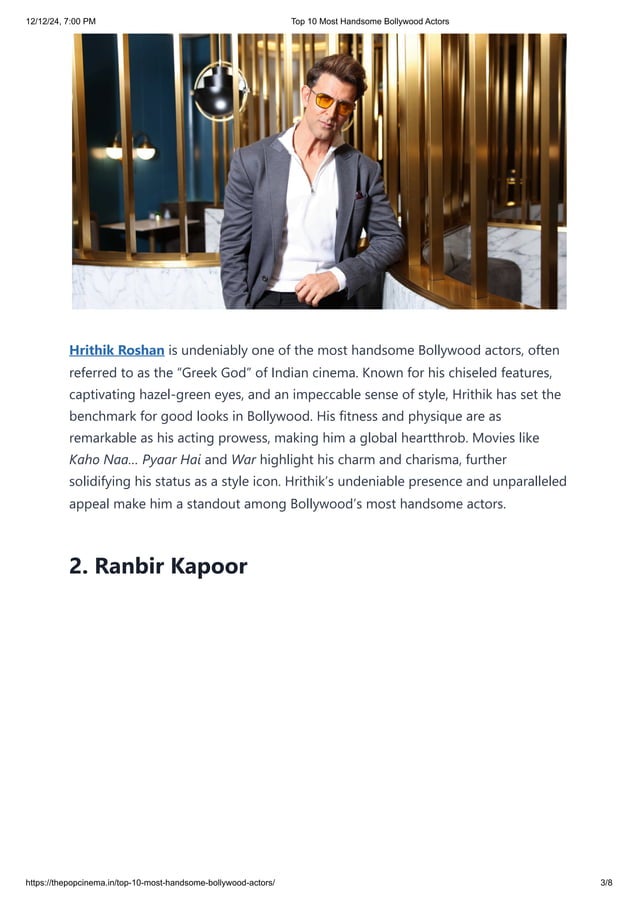 Top 10 Most Handsome Bollywood Actors.pdf