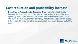Top 10 most important manufacturing performance indicators in 2019 | PDF