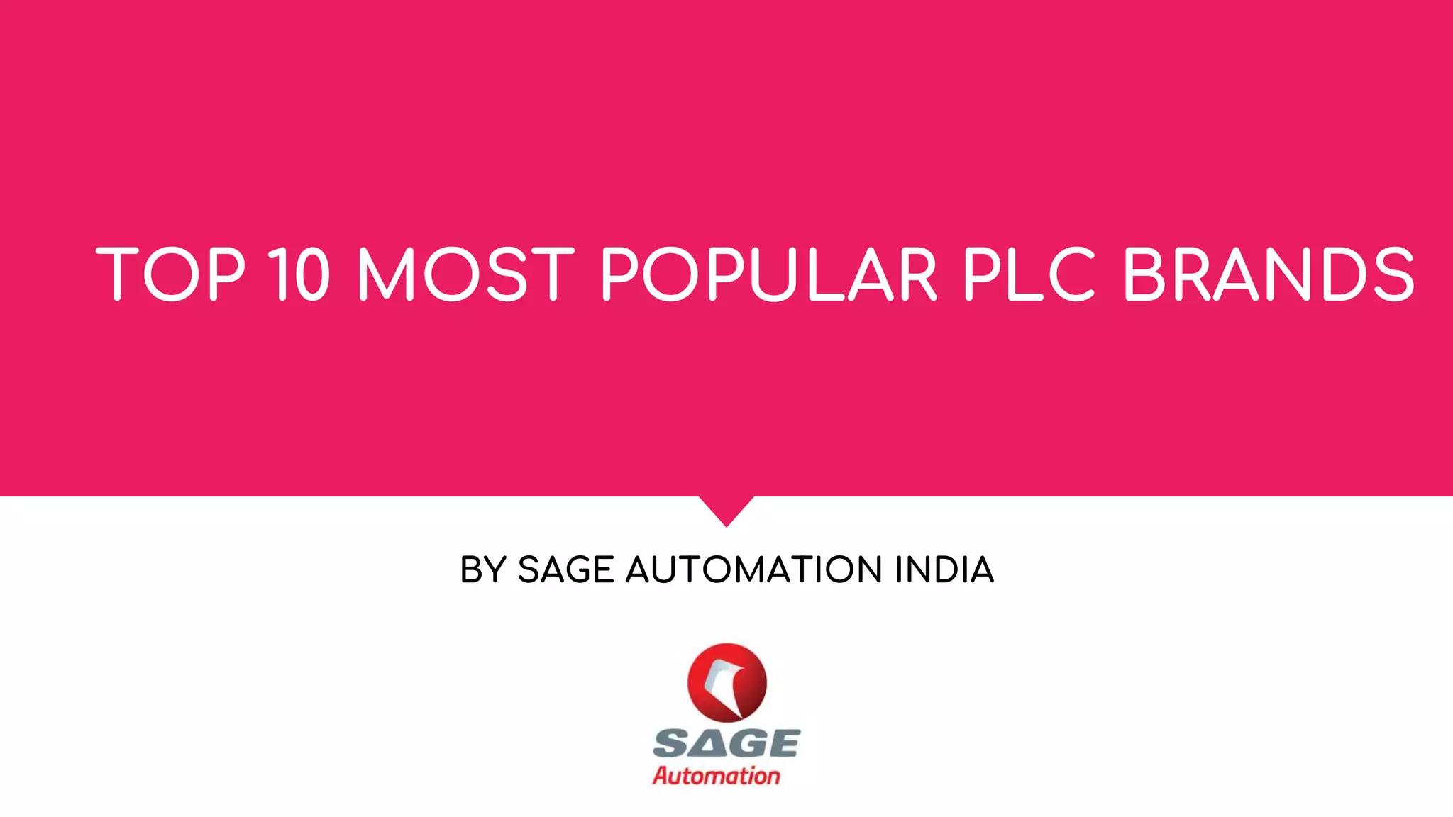 Top 10 most popular plc brands | PPTX