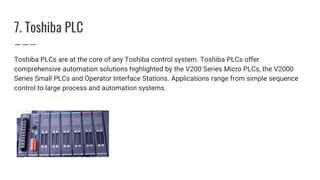 Top 10 most popular plc brands (1) | PPT