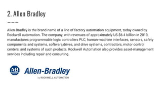 Top 10 most popular plc brands (1) | PPTX