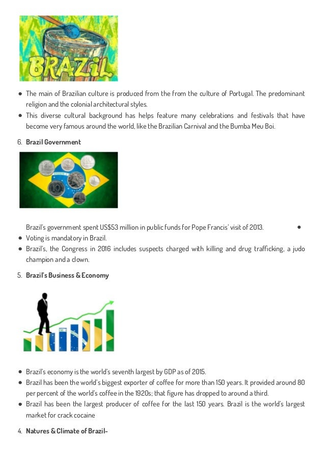 Top 10 most strange facts about brazil | PDF