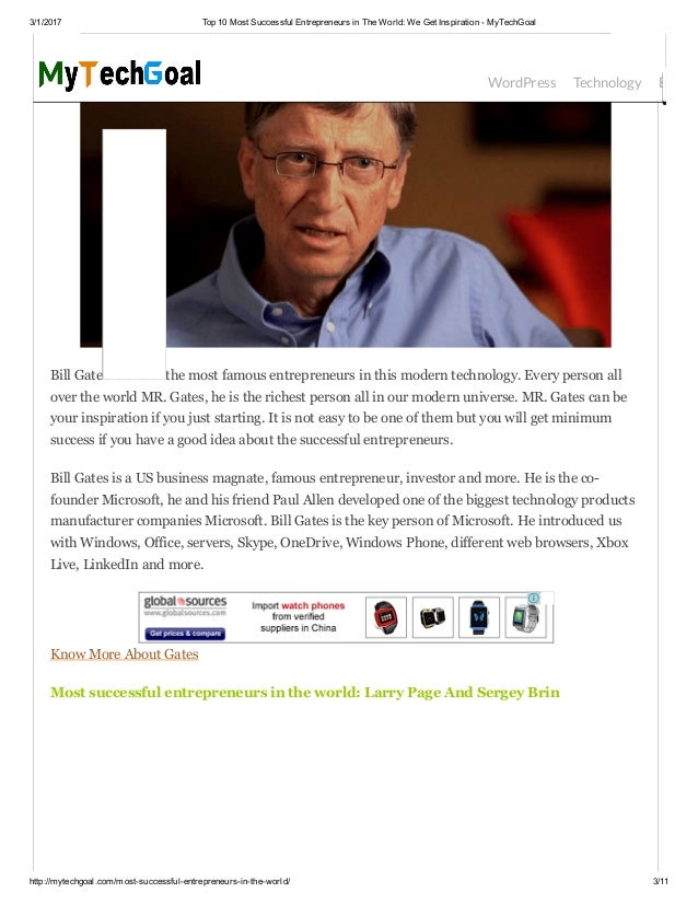 Top 10 most Successful Entrepreneurs In The World top-10-most-successful-entrepreneurs-in-the-world