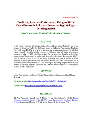 Top 10 neural_network_papers_pdf | PDF