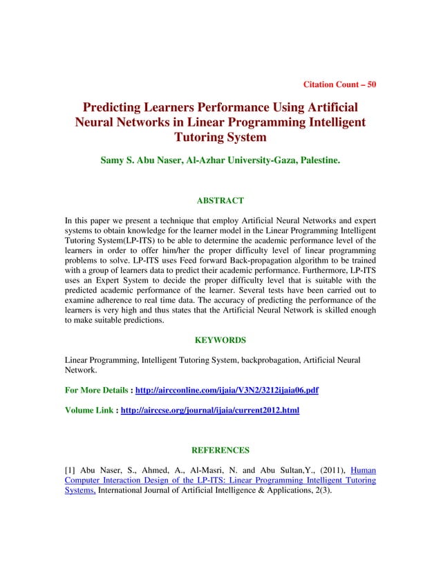 Top 10 neural_network_papers_pdf | PDF