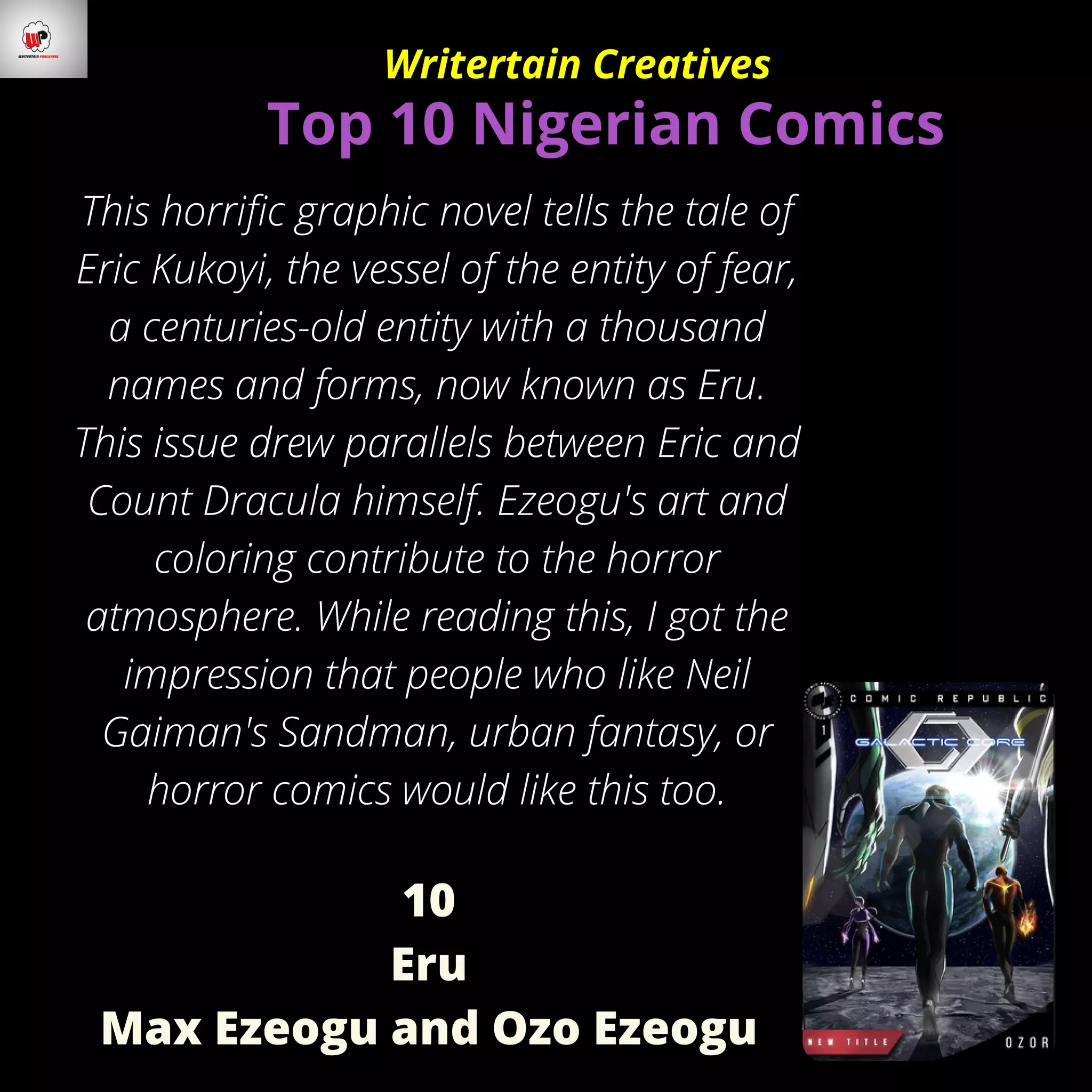 Top 10 nigerian comics | PDF