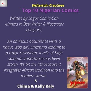 Top 10 nigerian comics | PDF