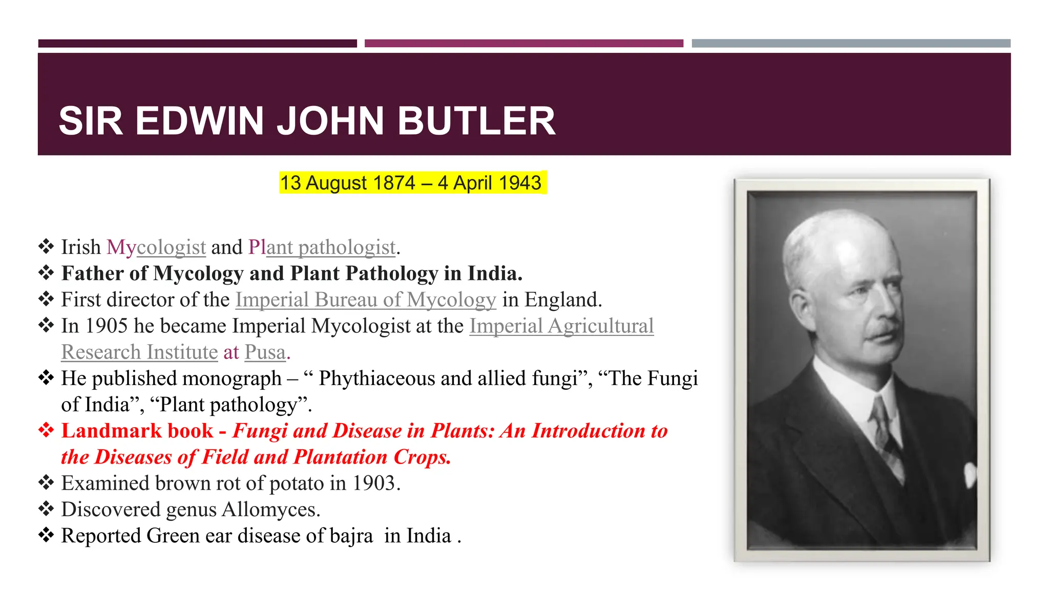 Top 10 plant pathologist of India | PPTX