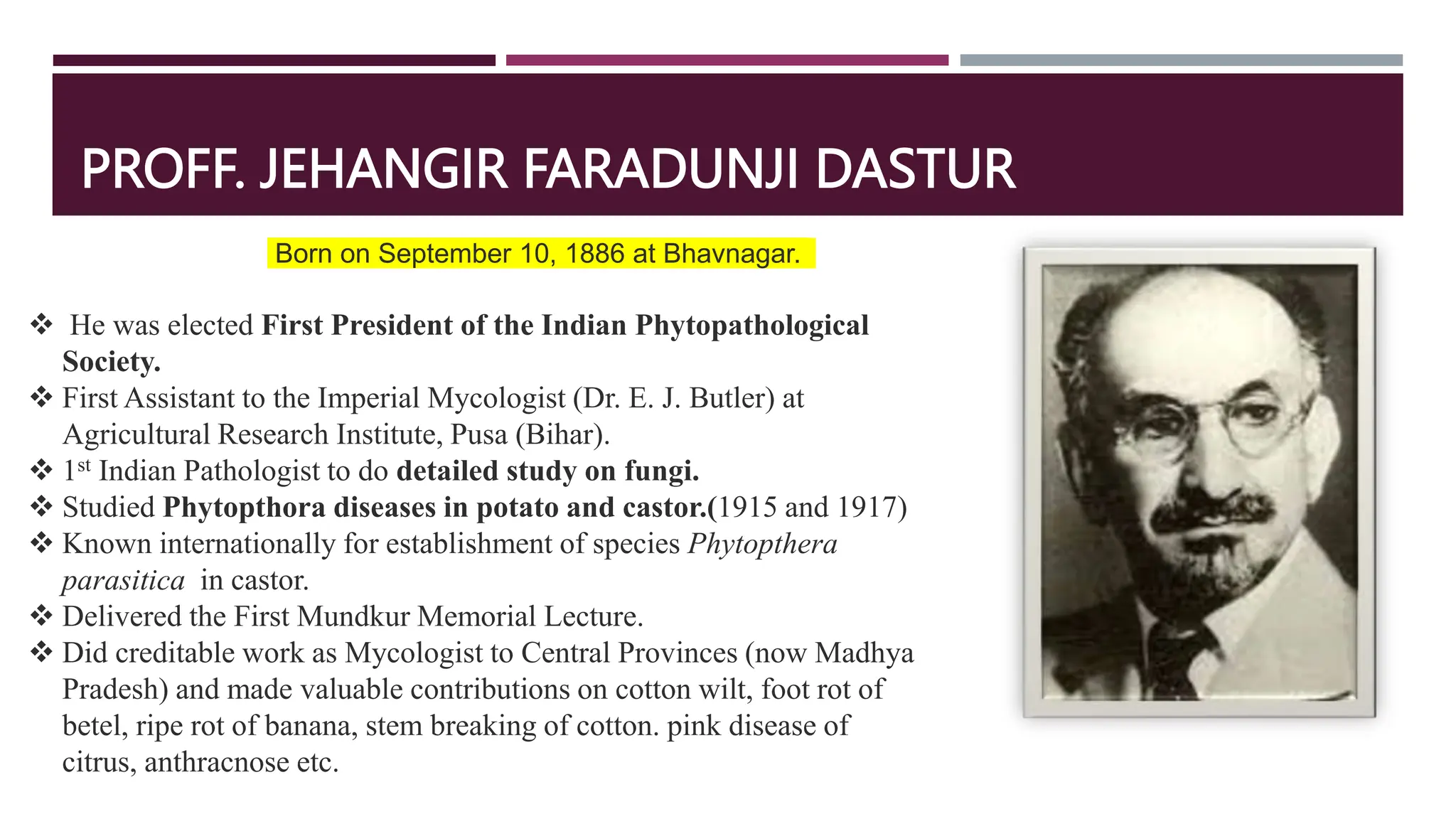 Top 10 plant pathologist of India | PPTX