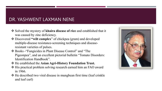 Top 10 plant pathologist of India | PPTX