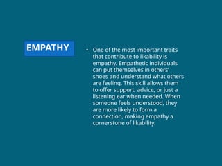 Top 10 Personality Traits that Make People Likable.pptx