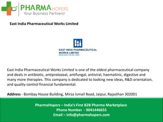 Top 10 Pharma Companies in Jaipur | PPTX