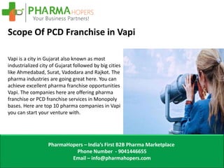 Top 10 Pharma Companies in Vapi | PPT