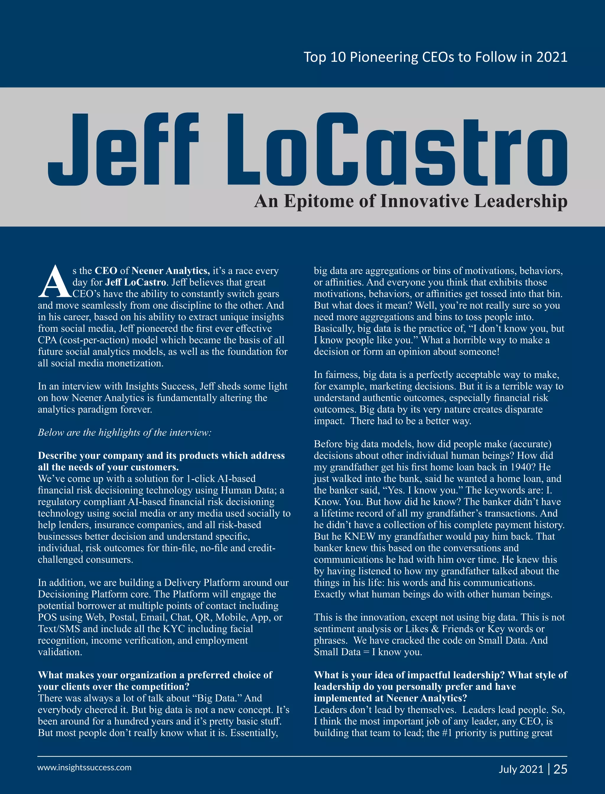 Top 10 pioneering ce os to follow in 2021 | PDF