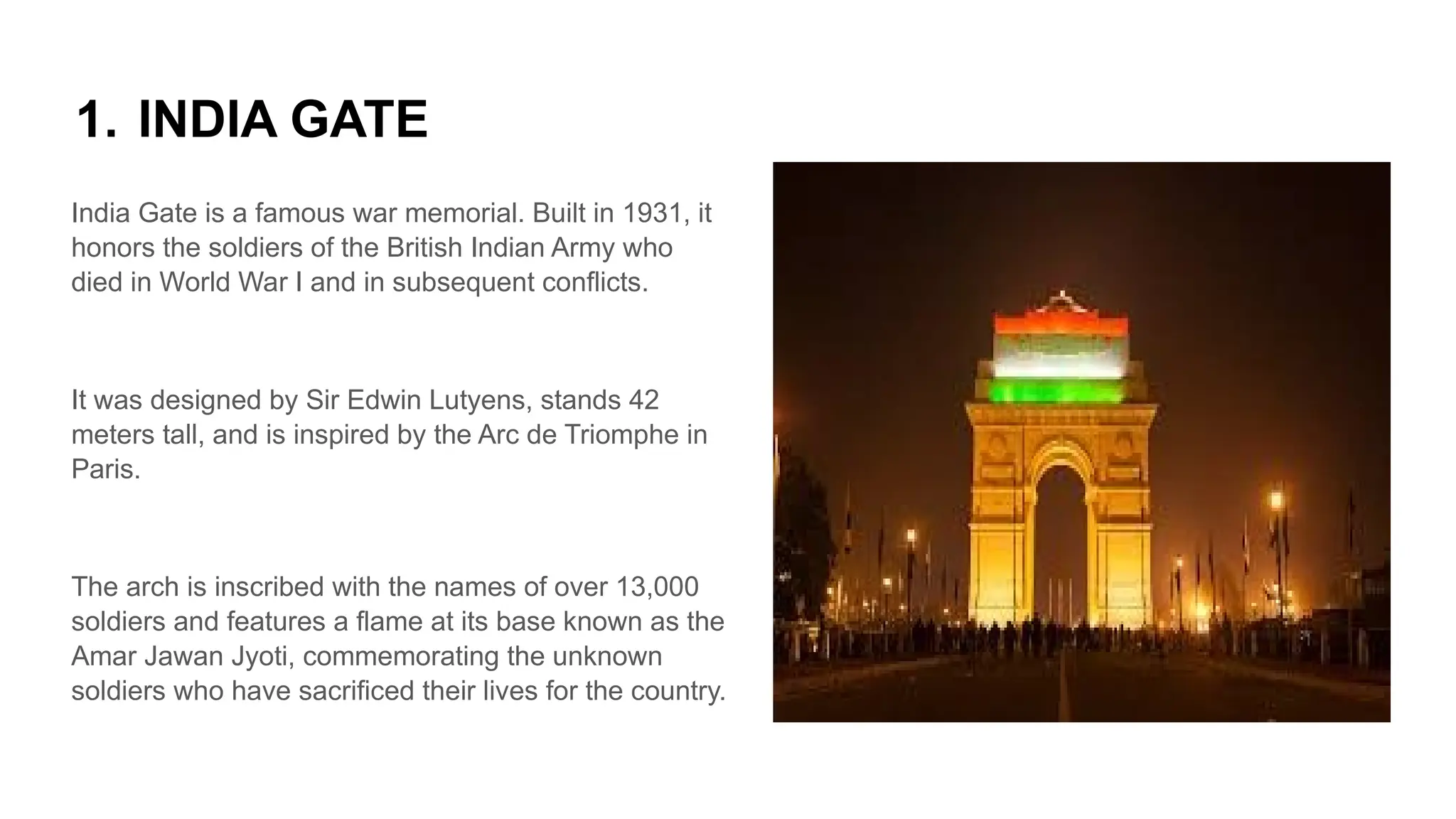 Top 10 Places You Must Visit in Delhi | PPTX