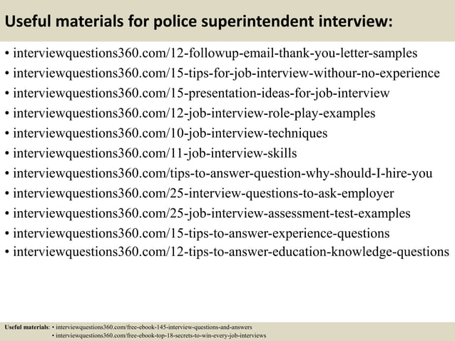 Top 10 Police superintendent Interview Questions And Answers top-10-police-superintendent-interview-questions-and-answers