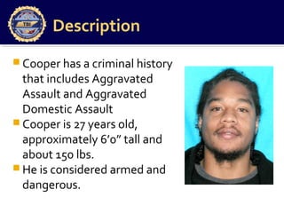 Kevin Cooper Jr. | PPT | Crime & Harmful Acts to Individuals, Society ...