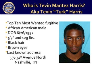 Tevin Mantez Harris aka Tevin " | PPT