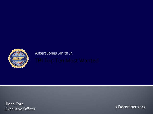 Albert Jones Smith Jr. | PPT