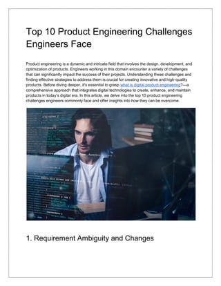 Top 10 Product Engineering Challenges Engineers Face.pdf