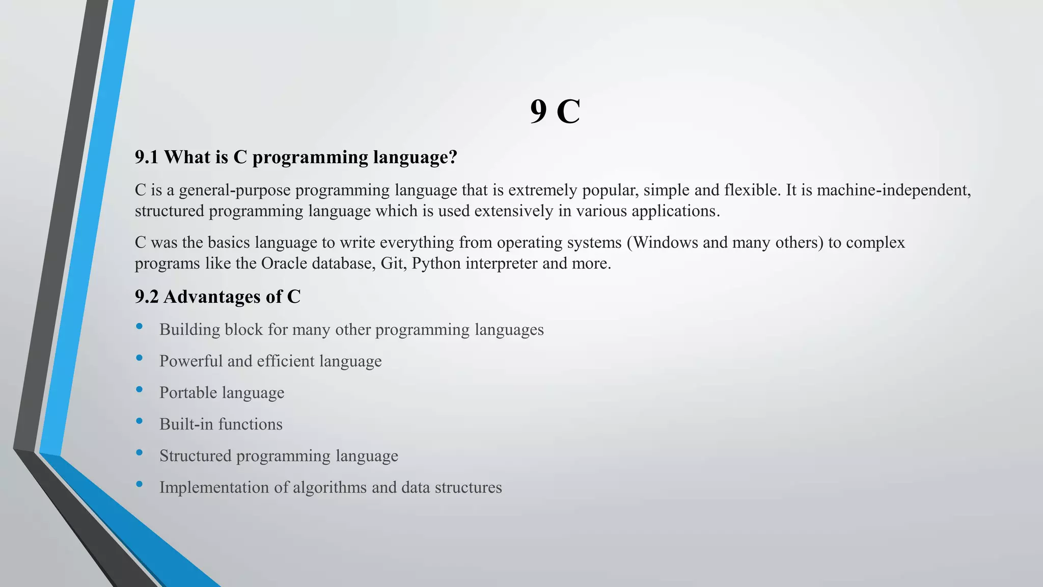 Top 10 programming languages | PPTX