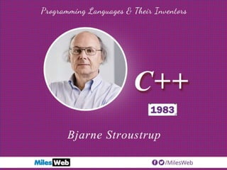 Top 10 Programming Languages and their Inventors! | PPTX
