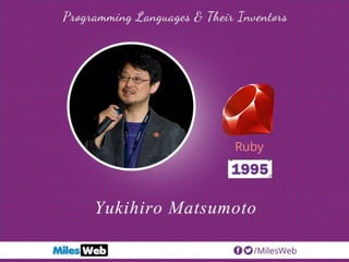 Top 10 Programming Languages and their Inventors! | PPTX