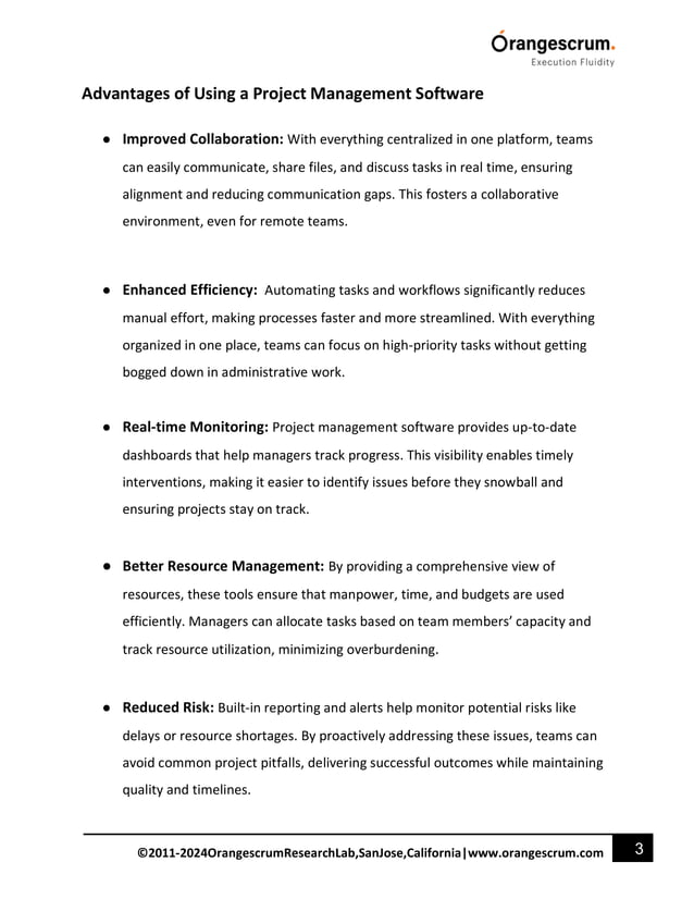 Top Project Management Software in 2025 | PDF