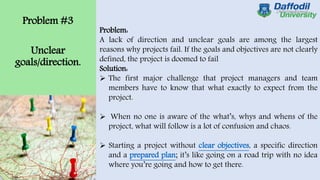 Top 10 project mgt. problems | PPTX