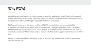 Top 10 PWA Frameworks in 2020 | PPT