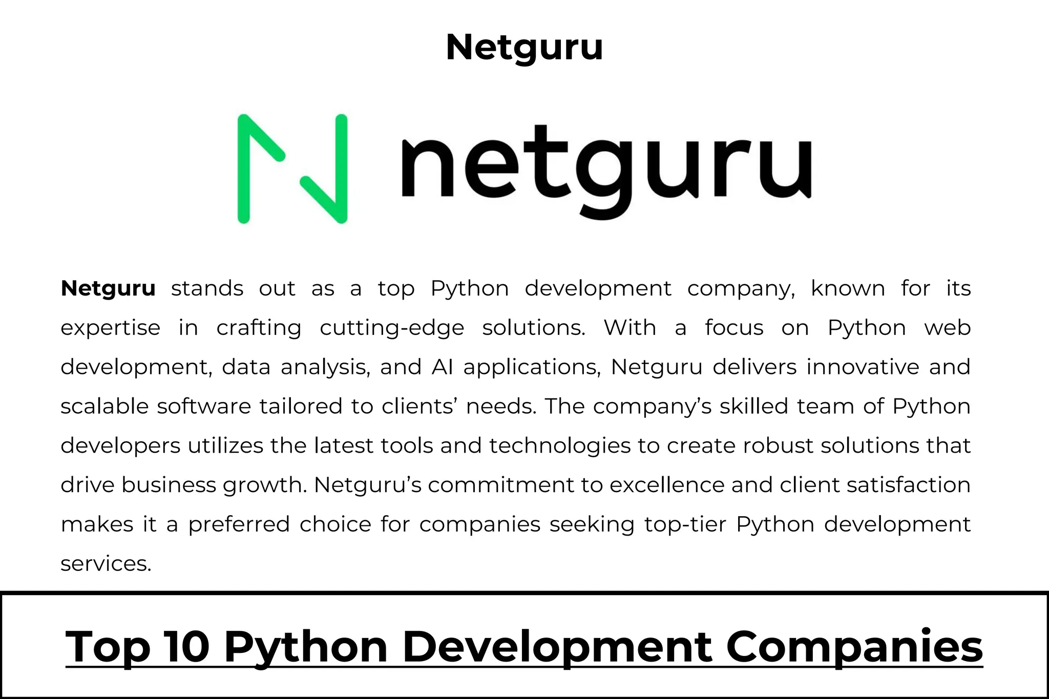 Top 10 Python Development Companies - ☎ +1 9177322215 | PPT