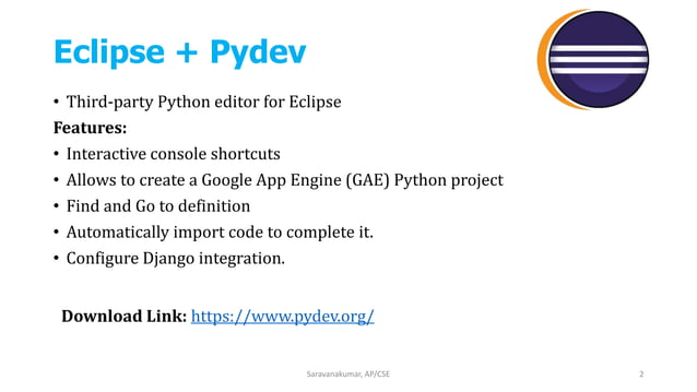 Top 10 python ide | PPT