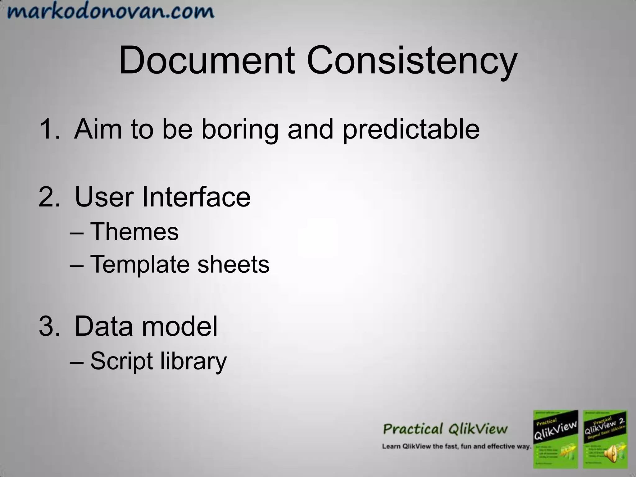 Top 10 QlikView Developer Tips | PPTX