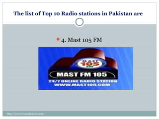 Top 10 radio stations in pakistan | PPT